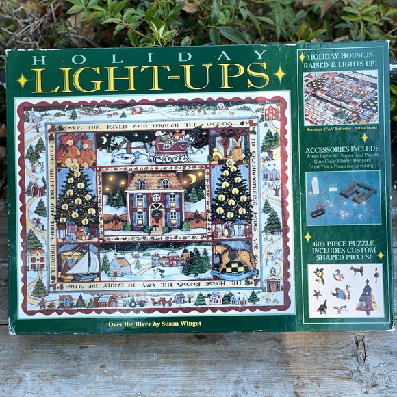 Susan Winget | Games | Holiday Christmas Light Ups Puzzle Susan Winget ...